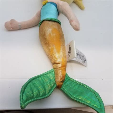 Sofia The First Oona Mermaid 14 Disney Store Doll Plush Pre Owned