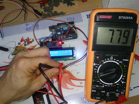 Arduino Battery Voltage Indicator 5 Steps With Pictures Instructables