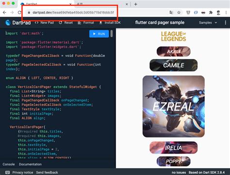 Dartpad Online