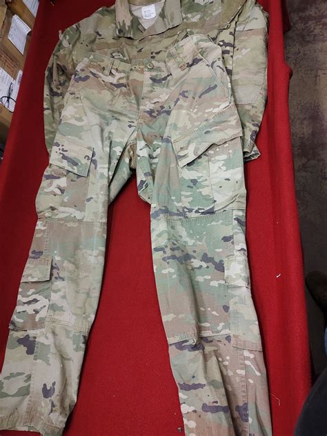 Set Of Us Army Ocp Uniform Top And Bottom Size Medium Short 30s31 Etsy