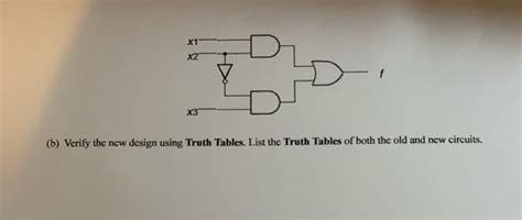 Solved 5 Bubble Matching And Truth Table A Redesign The