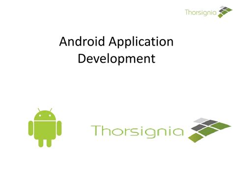 Ppt Android Application Development Powerpoint Presentation Free