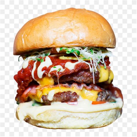 Burger PNG Images Free Photos PNG Stickers Wallpapers Backgrounds Rawpixel
