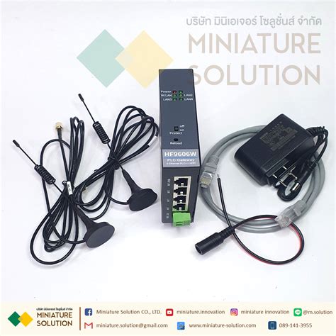 HF IOT HF W PLC Gateway Ethernet PLC to WIFI อปกรณแปลงสญญาณ เกรดอตสาหกรรม PLC การ