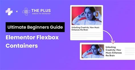 Elementor Flexbox Containers Ultimate Guide 2023 How To Use The Plus Addons For Elementor