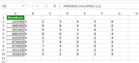 Separating A Number Into Digits