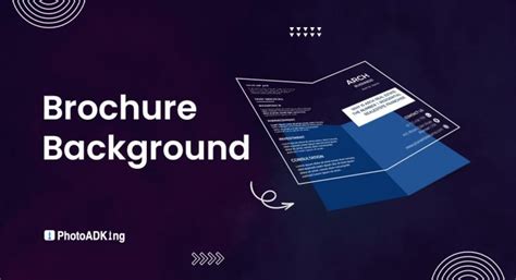 Brochure Background