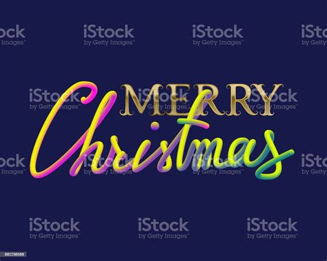 황금과 유체 메리 크리스마스 인사말 카드 디자인에 대 한 글자 색상 0명에 대한 스톡 벡터 아트 및 기타 이미지 0명 3차원 형태 계절 Istock