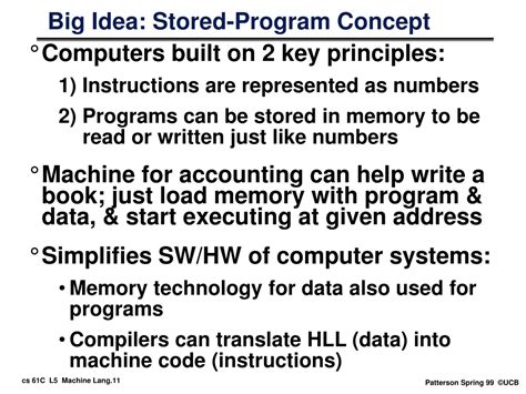 PPT CS61C Instruction Representation And Machine Language Lecture 5