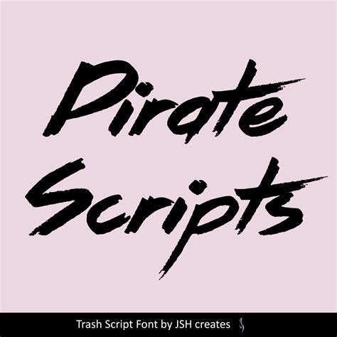 Pirate Scripts Font