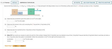 Solved A Determine The Acceleration Given This System In Chegg Com