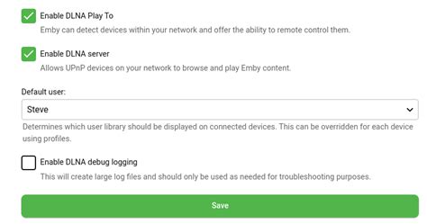 TrueNAS Scale Emby Config Network Ports And DLNA Query Linux Emby Community