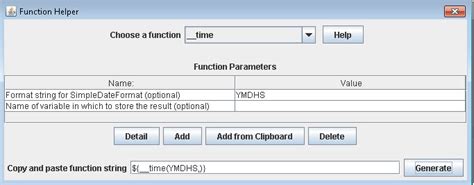 Test Results File Name Format In Date And Timestamp In Jmeter Stack