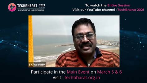 Dr Sanjeev K Varshney Head International Division Dst Goi Techbharat 2021 Pre Event 2