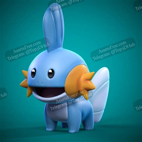 Mudkip Free High Quality Models