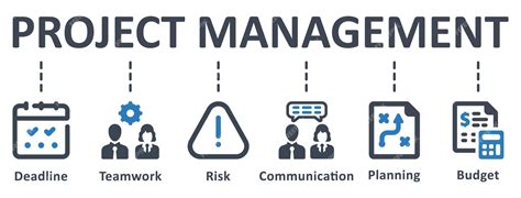 Premium Vector Project Management Infographic Template Design With