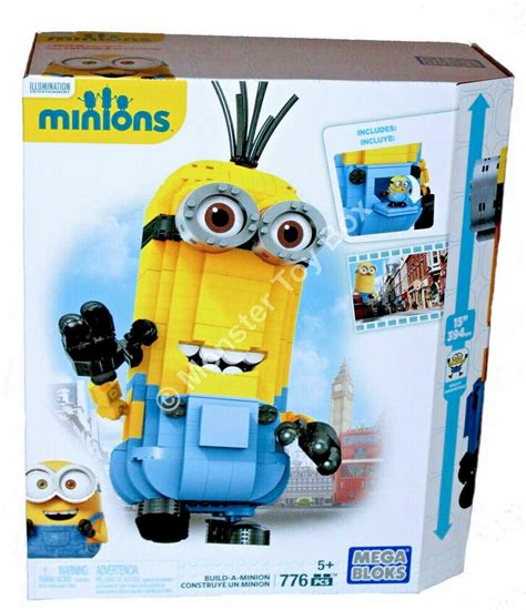 Minion Mega Bloks Build A Minion Jumbo Kevin Cnf59 Sealed 3926373437