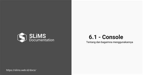 Penjelasan A Page For Slims User And Developer