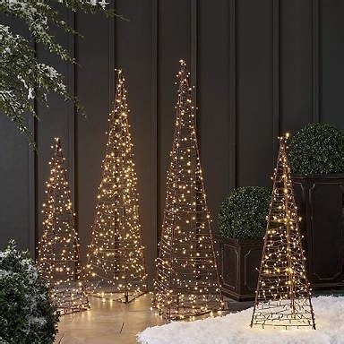 Foldable Twinkle Trees Christmas Decorations Decorating With