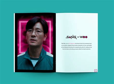 Squid Game Inspired Layouts Behance