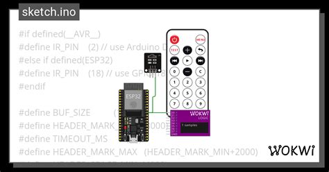 Irremote1 Wokwi Esp32 Stm32 Arduino Simulator