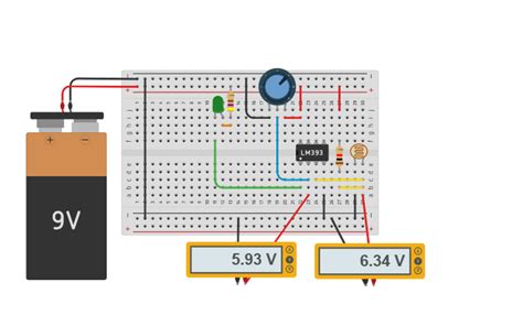 Circuit Design Ldr For Led Switching Control Tinkercad