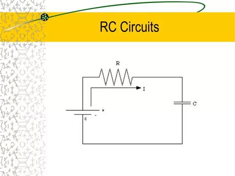PPT RC Circuits PowerPoint Presentation Free Download ID