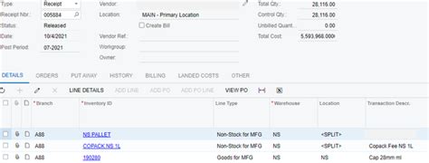 Gi Duplicate Lines • Acumatica Generic Inquiries And Pivot Tables