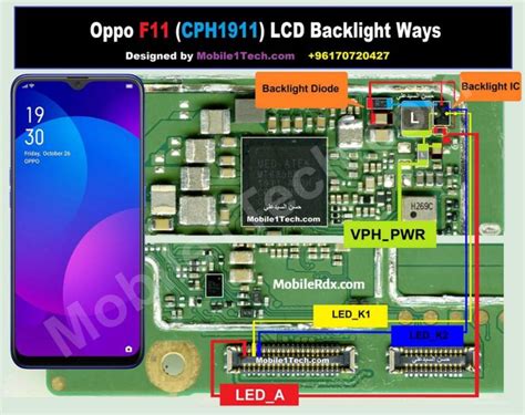 Oppo F Lcd Backlight Ways Repair Display Light Problem