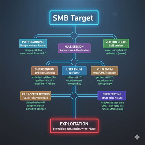 Road To Cptsoscp The Ultimate Smb Enumeration Cheat Sheet 🚀 By Nadsec Nov 2025 Medium