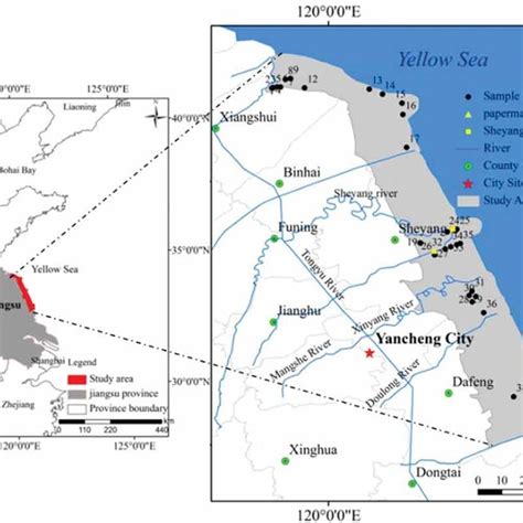 Spatial Distribution Of As Hg Pb Cu Cr Cd Zn And Se In Tidal Flat