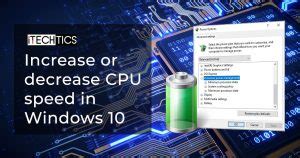 How To Increase Or Decrease Processor Power In Windows
