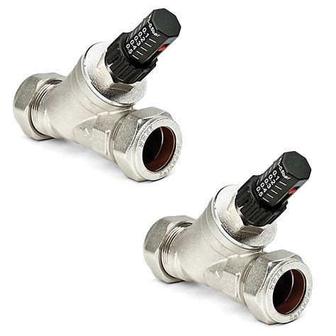 2 X Automatic Differential Bypass Valve 22mm Straight Twin Pack