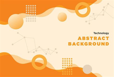 Technology Orange Colored Abstract Background 23834361 Vector Art At Vecteezy