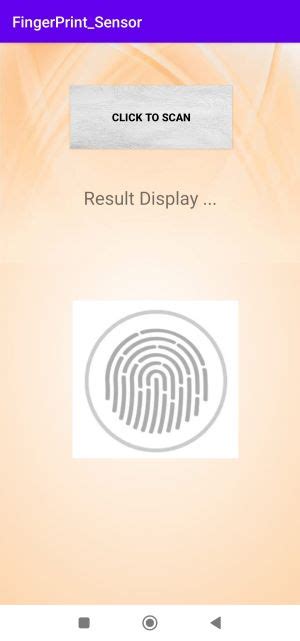 Github Nidhiii112fingerprintsensor This Application Make The Use Of Fingerprint