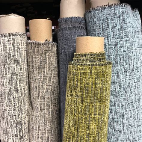 Stylish Textured Chenille Plain Fabric For Upholstery Curtains
