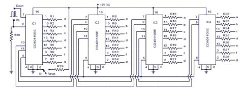 Up Down Counter Circuit Todays Circuits