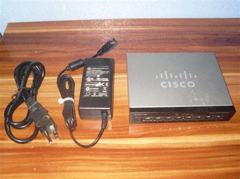 Cisco SF D P Desktop Switch PoE Port With AC Adapter Max Marine Electronics