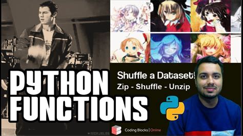 Important Python Functions Zip Unzip Shuffle Datasets For Machine