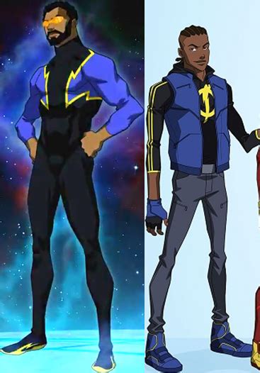 Black Lightning And Static Yj Amu By Zyule On Deviantart