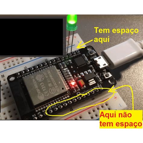 Esp32 S Microcontrolador Wi Fi Wifi E Bluetooth Ble Integrado Compatível Arduino Automação
