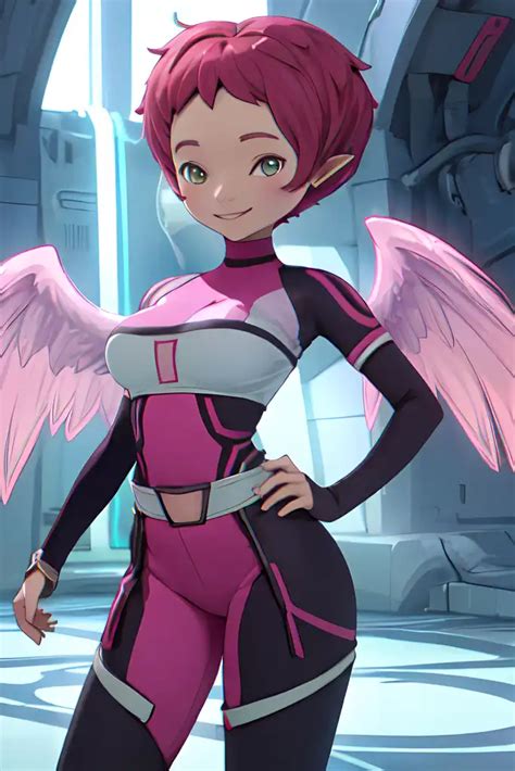 [ai Art] Aelita Stones Schaeffer Code Lyoko By The Sanctuaire On Deviantart