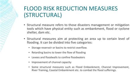 Explain With Example The Structural And Non Structural Mitigation Programs Taken By Gob With