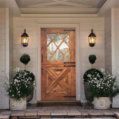 Custom Rustic Wooden Dutch Door Antique Style Interiorexterior Etsy