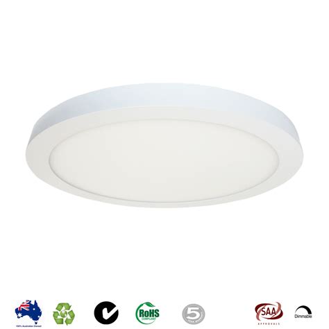 Round Surface Mount W LED Ceiling Light Mm Lighting Electrical Wholesaler