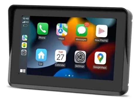 Central Multimídia P Motos 5 Apple Car Play Android Auto Parcelamento Sem Juros