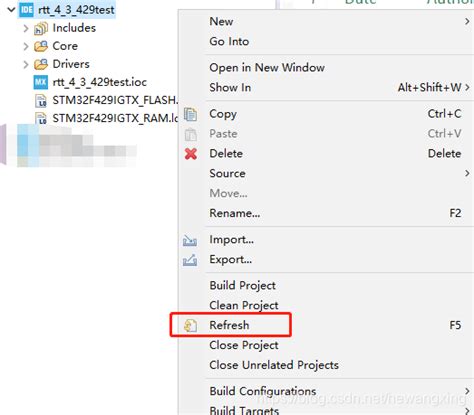 用stm32cubeide环境移植rtthreadrtt Cubeide Csdn博客