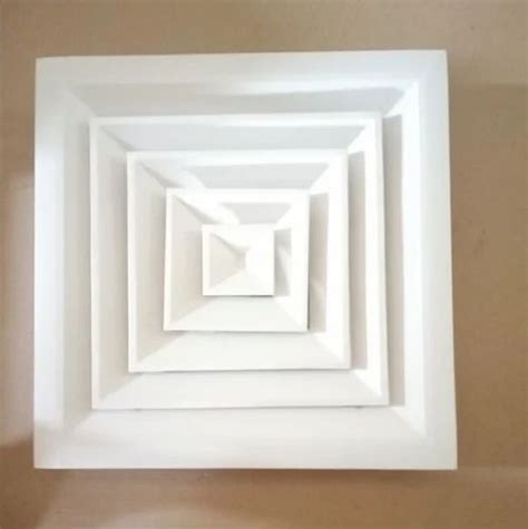Powder Coated Ss Hvac Diffuser For Hotel Shape Square At ₹ 2350 Piece In Mumbai