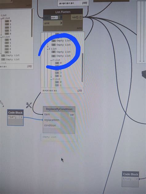 How Replace Empty List Revit Dynamo
