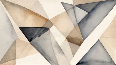 Series Of Geometric Shapes Overlapping And Intersecting Creating Sense Of Movement And Dynamism